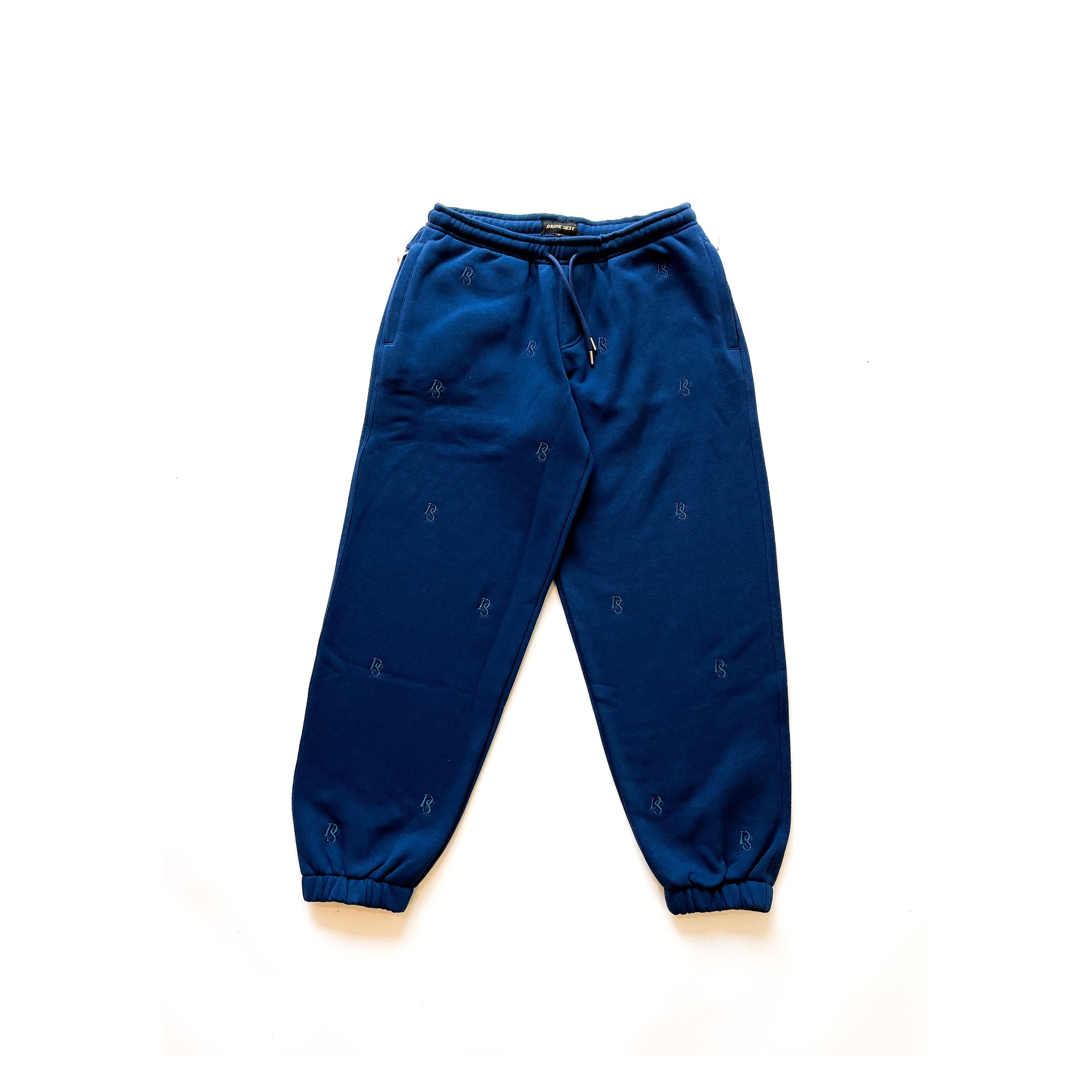 Blue Navy Overall DS Embroideries Sweatpants – DRINK SEXY